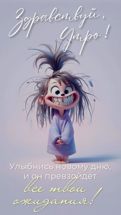 #утро #улыбка (393x700, 175Kb)